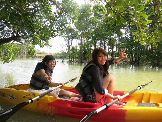 【Okinawa Main Island】Mangrove Canoe tour | Okinawa Trip | Okinawa's ...